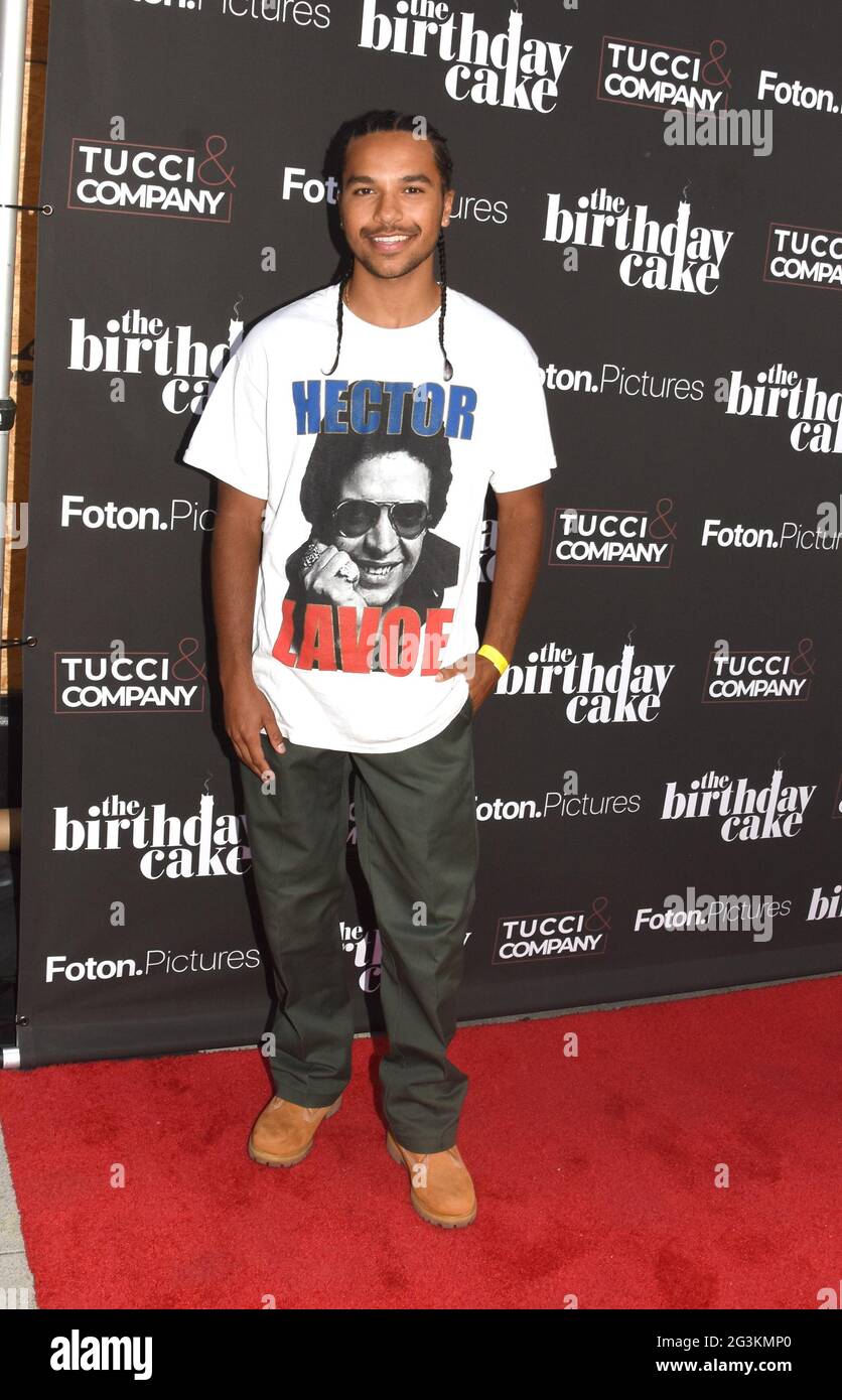 Beverly Hills, California, USA 16th June 2021 Actor Tyler Dean Flores ...