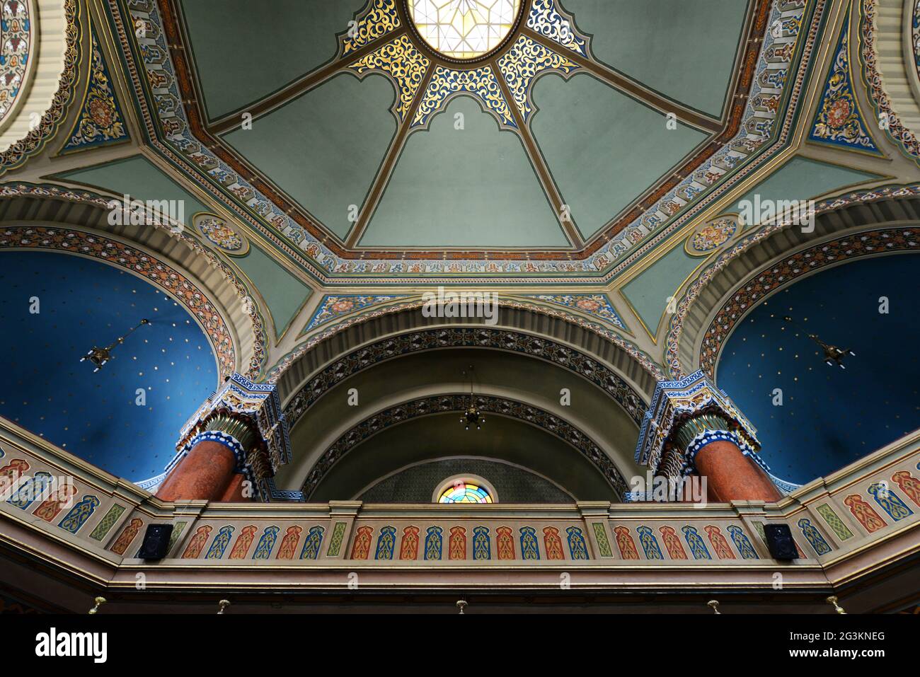 The Sofia Synagogue is the largest synagogue in Bulgaria Stock Photo ...