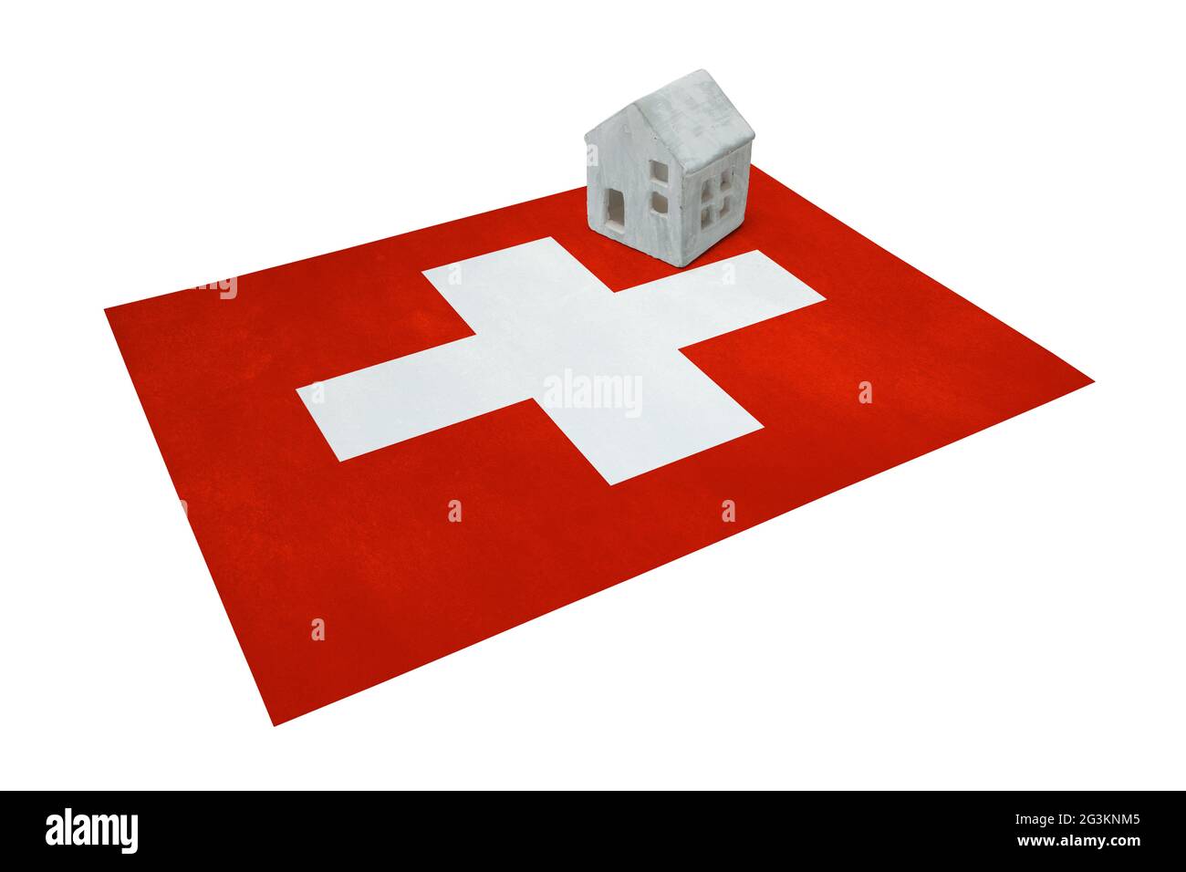 Switzerland flag on abstract Cut Out Stock Images & Pictures - Alamy