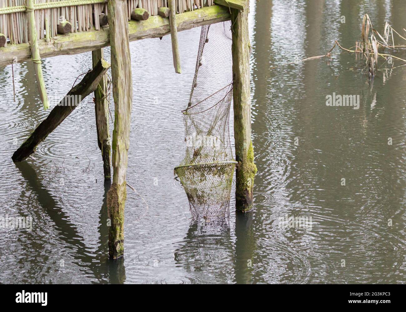 Old fishing net Stock Photo - Alamy