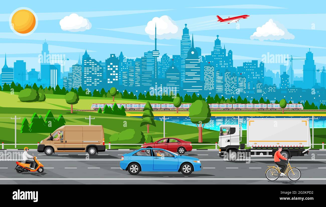 Suburb train Stock Vector Images - Alamy