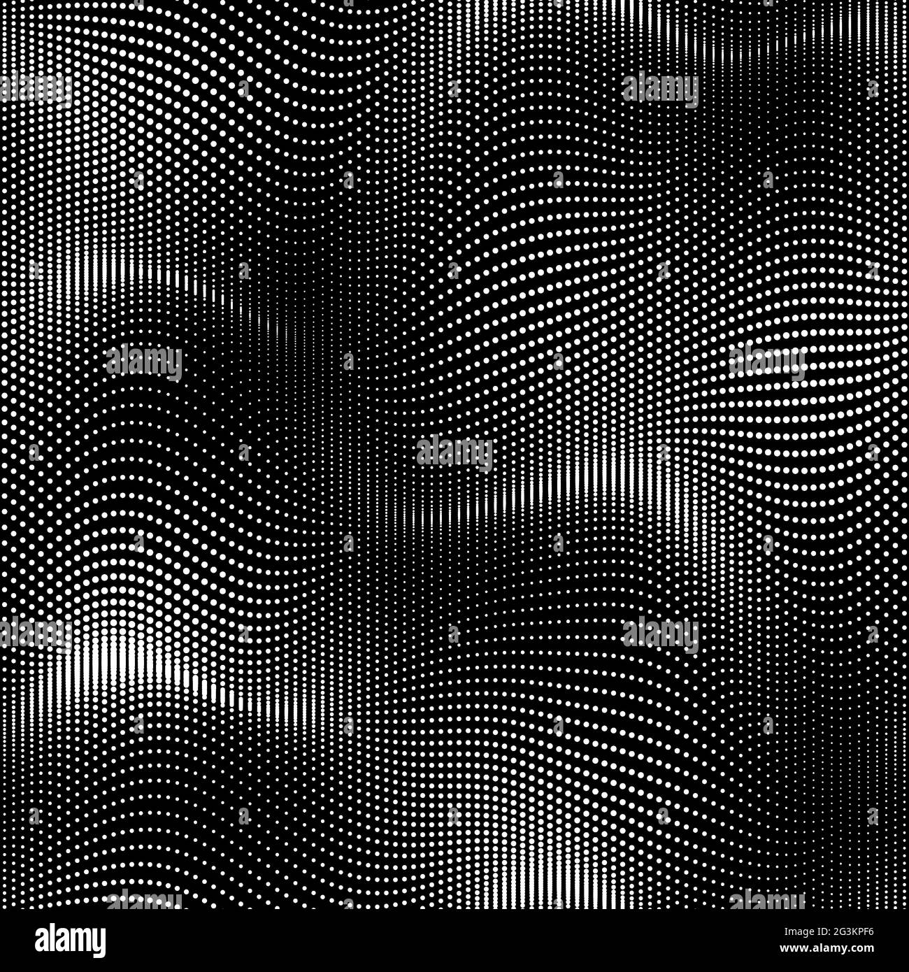 Seamless wavy array of dots pattern for print or digital use Stock ...