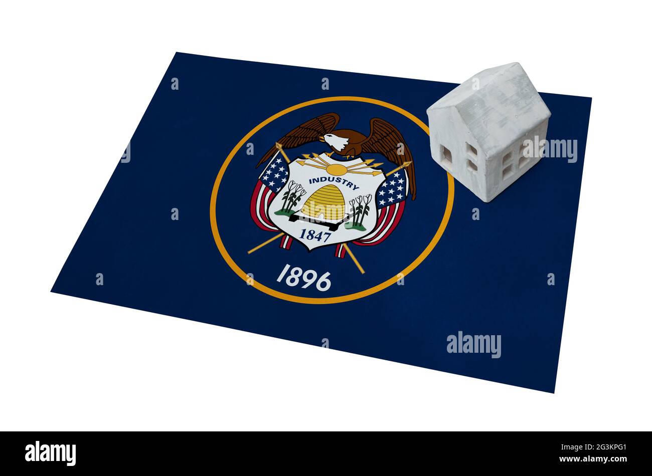 Home american flag on Cut Out Stock Images & Pictures - Alamy