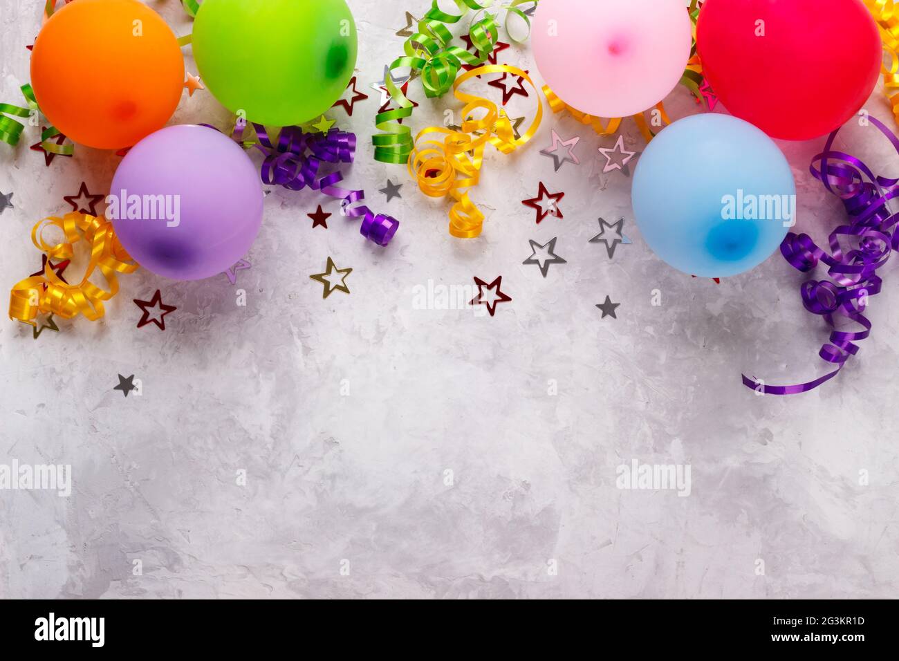 Birthday party background Stock Photo - Alamy