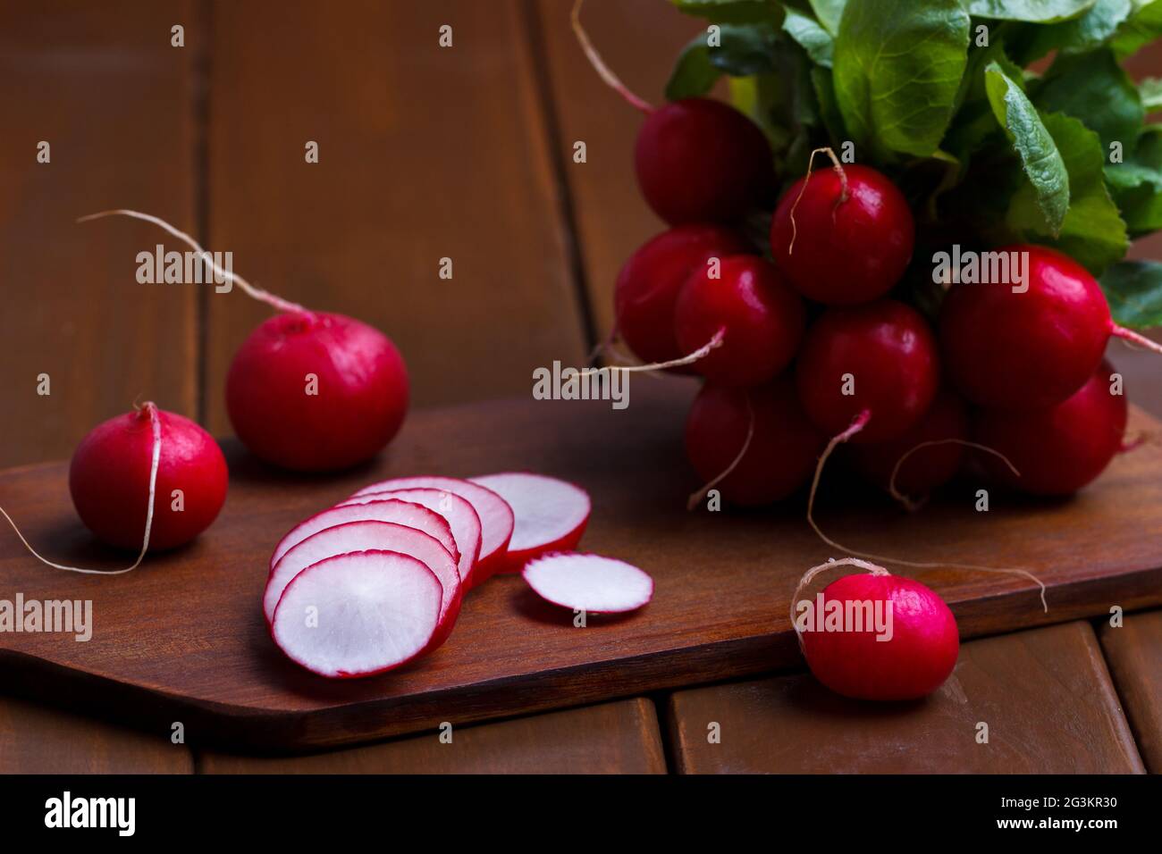 Radish sliced hi-res stock photography and images - Alamy