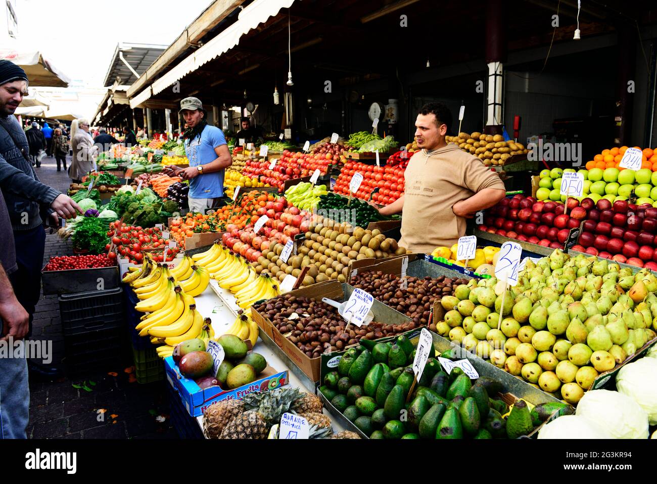 Produce of greece hi-res stock photography and images - Alamy