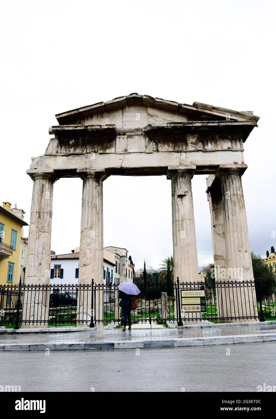 Gate Of Athena Archegetis High Resolution Stock Photography and Images ...