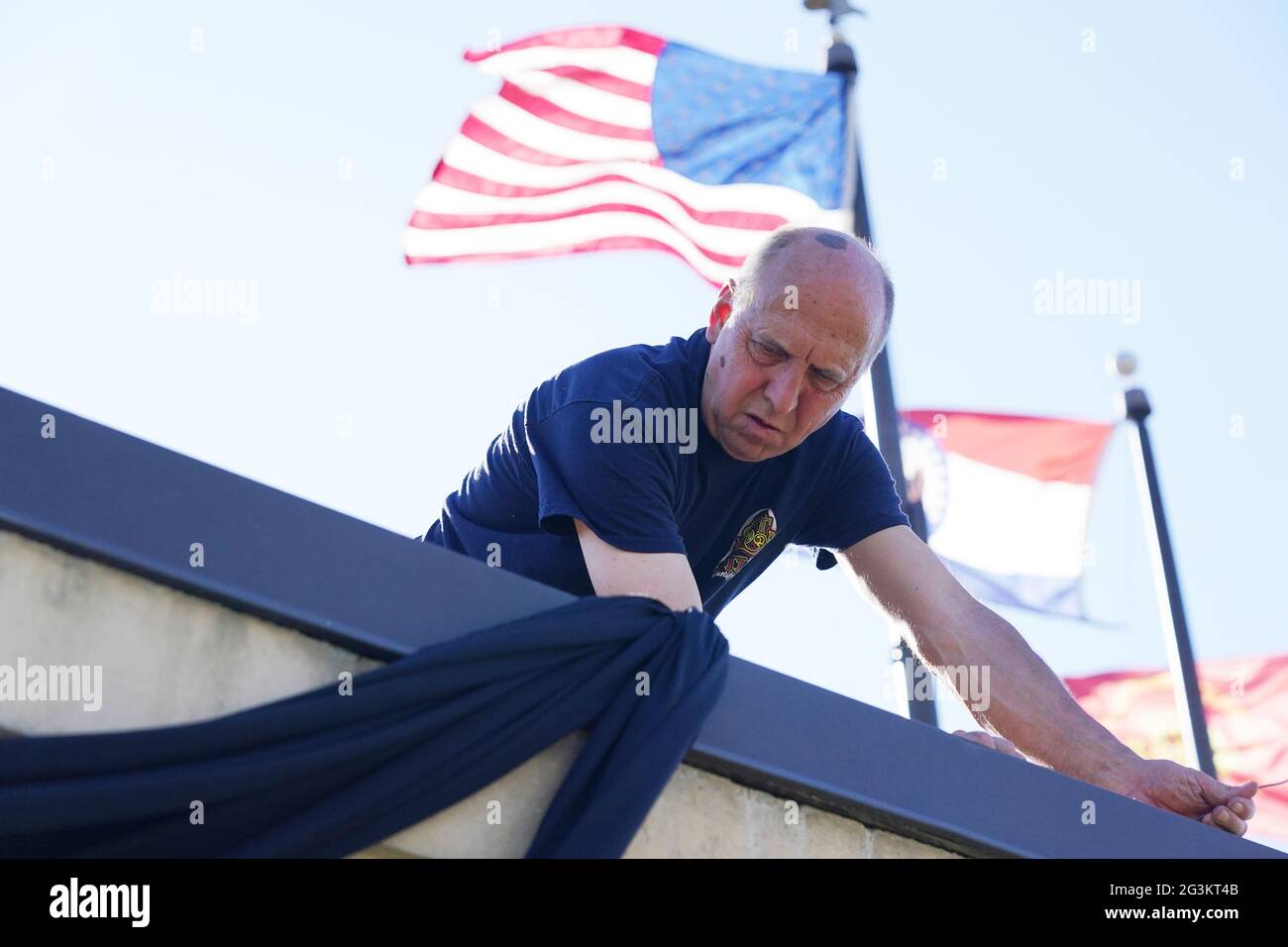 St. Louis, United States. 16th June, 2021. St. Louis Fire Department ...