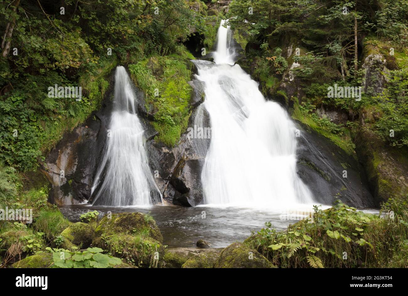 Triberg Falls, one of the highest waterfalls in Germany Stock Photo - Alamy