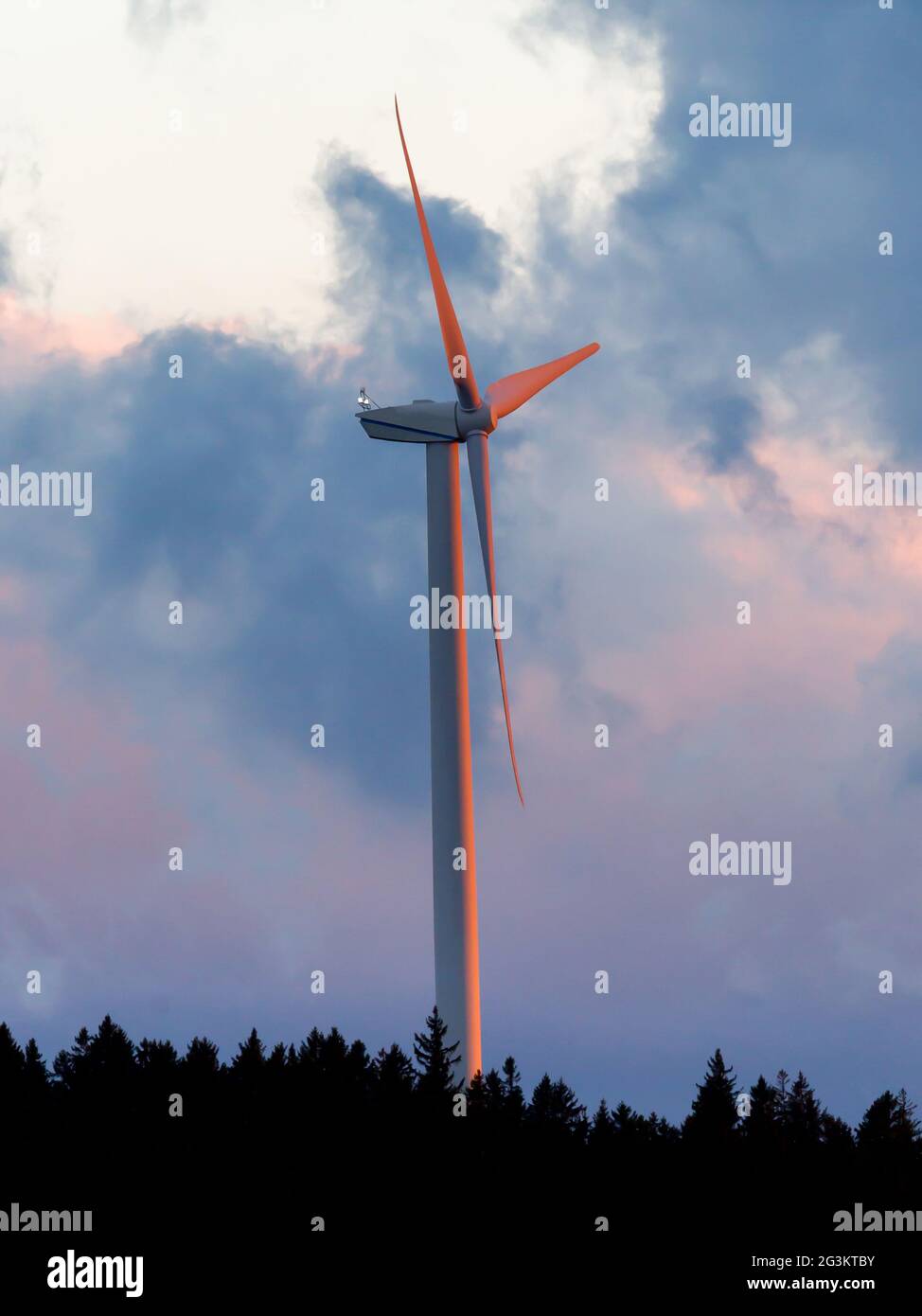 Modern Wind Turbine Stock Photo - Alamy