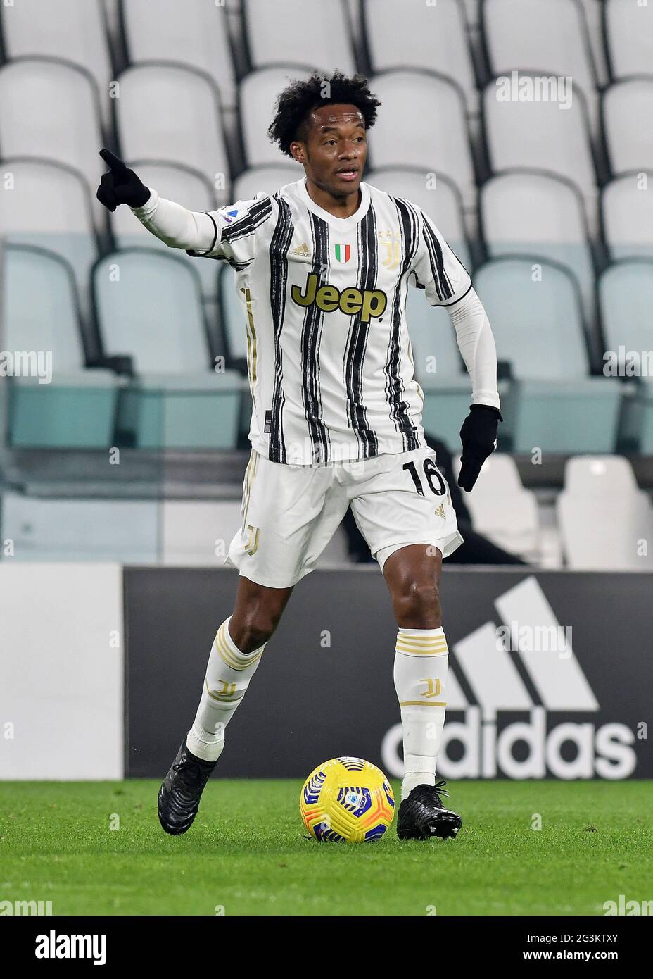Juan Cuadrado of Juventus FC during the Serie A 2020/21 season of ...