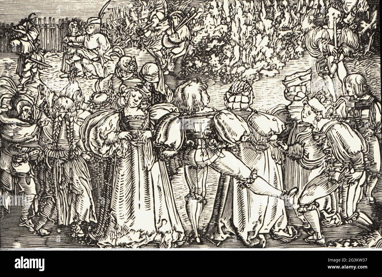 Woodcut of master petrarch hi-res stock photography and images - Alamy