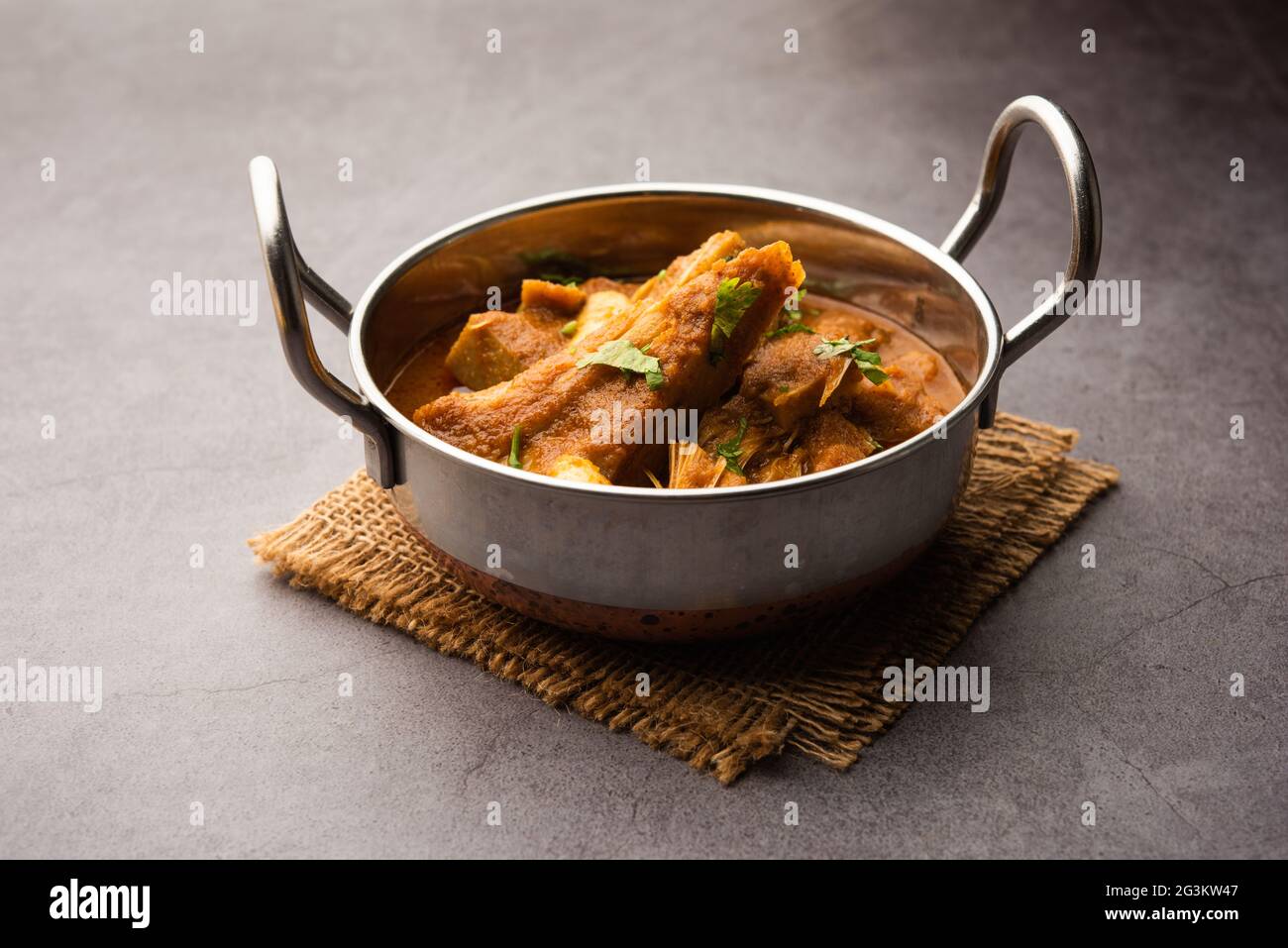 Jackfruit Masala sabji or Fanas Sabzi or Indian style spicy Kathal ...