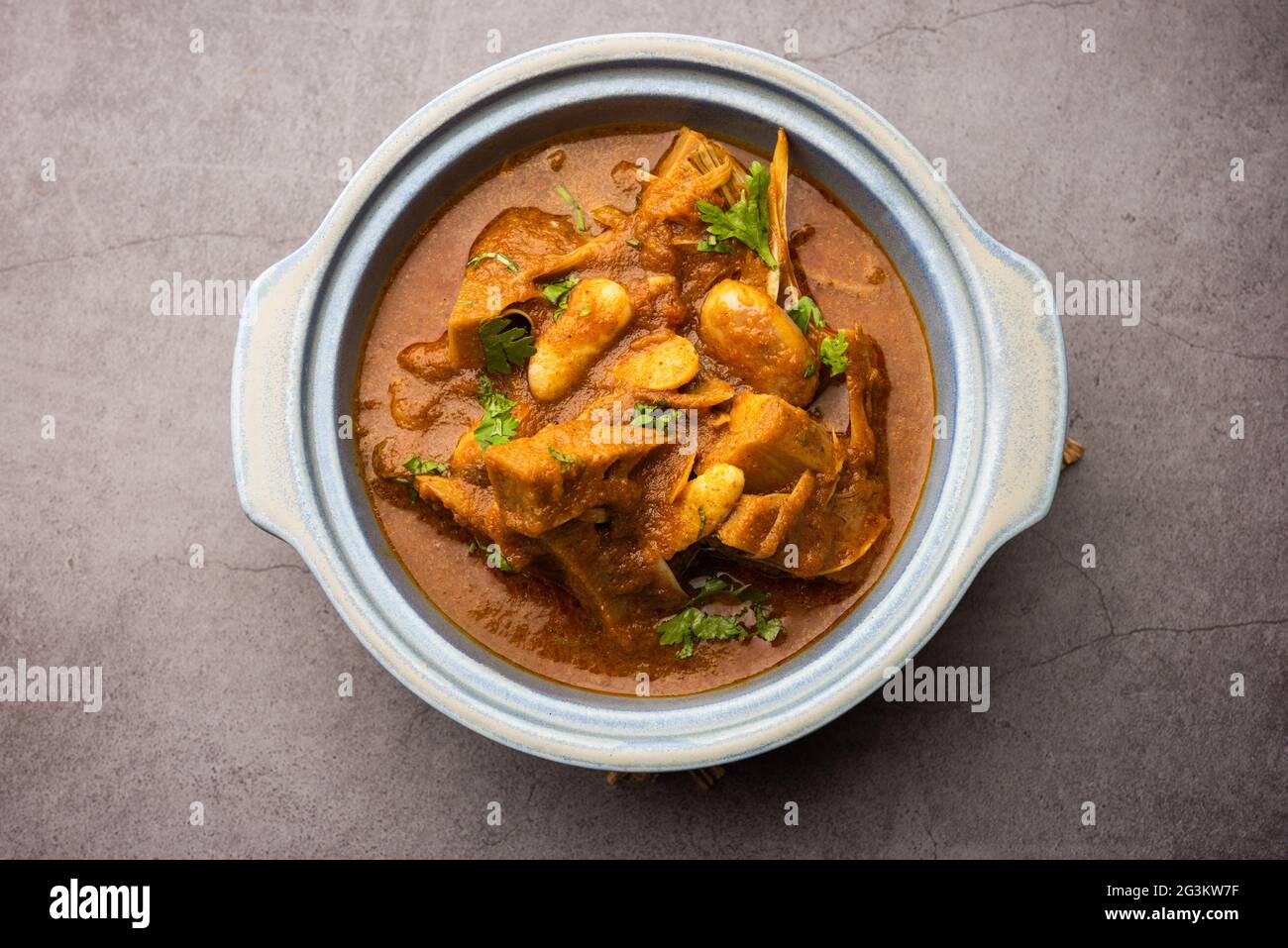 Jackfruit Masala sabji or Fanas Sabzi or Indian style spicy Kathal ...