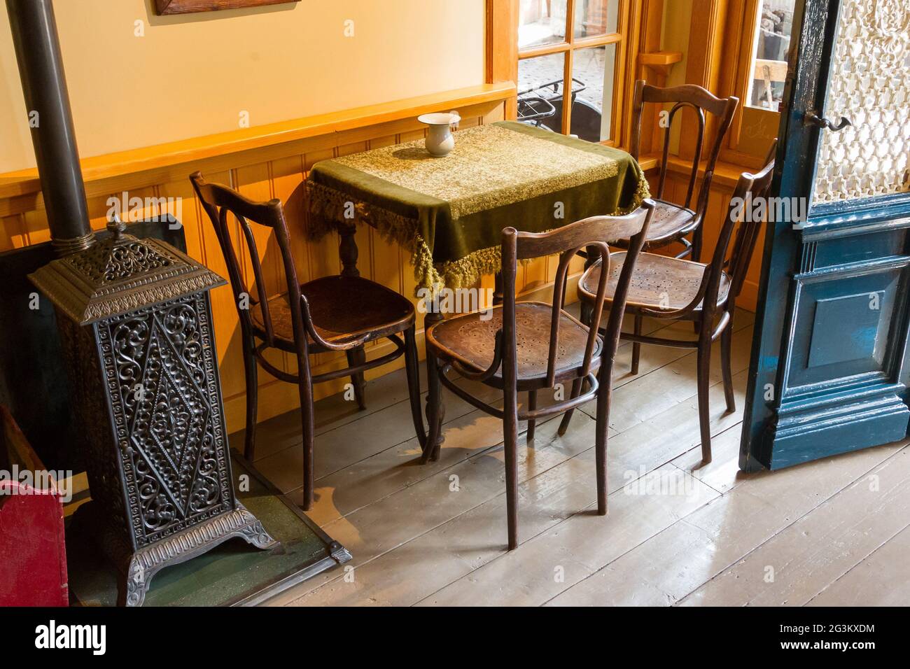 Interior of a very old bar Stock Photo - Alamy