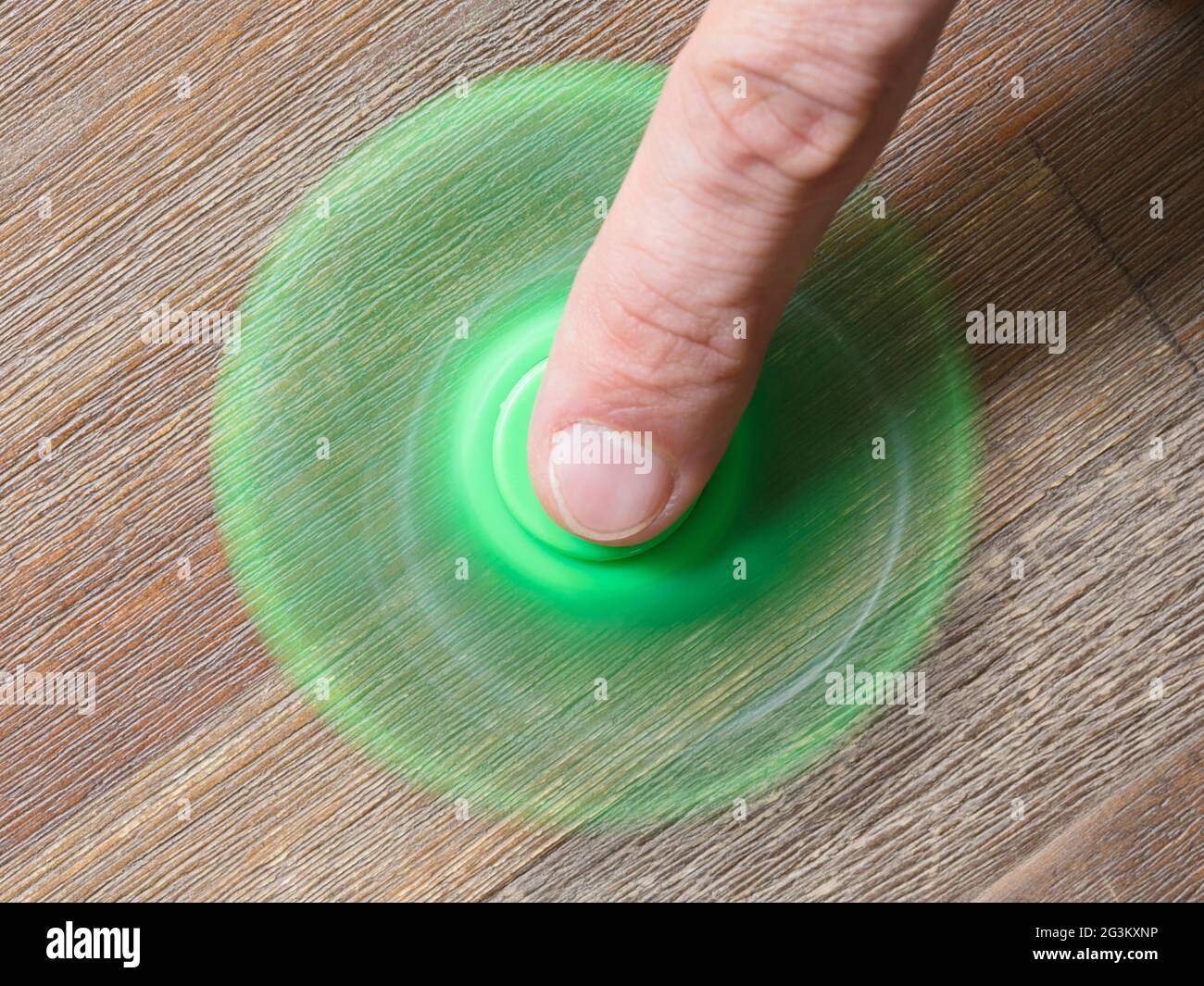 Image of Fidget finger spinner stress toy Stock Photo - Alamy
