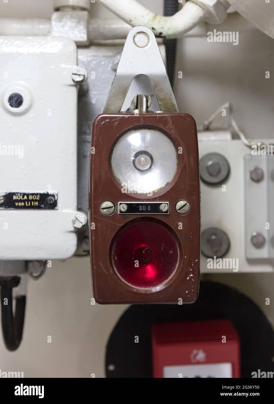 Interior of an old submarine Stock Photo - Alamy