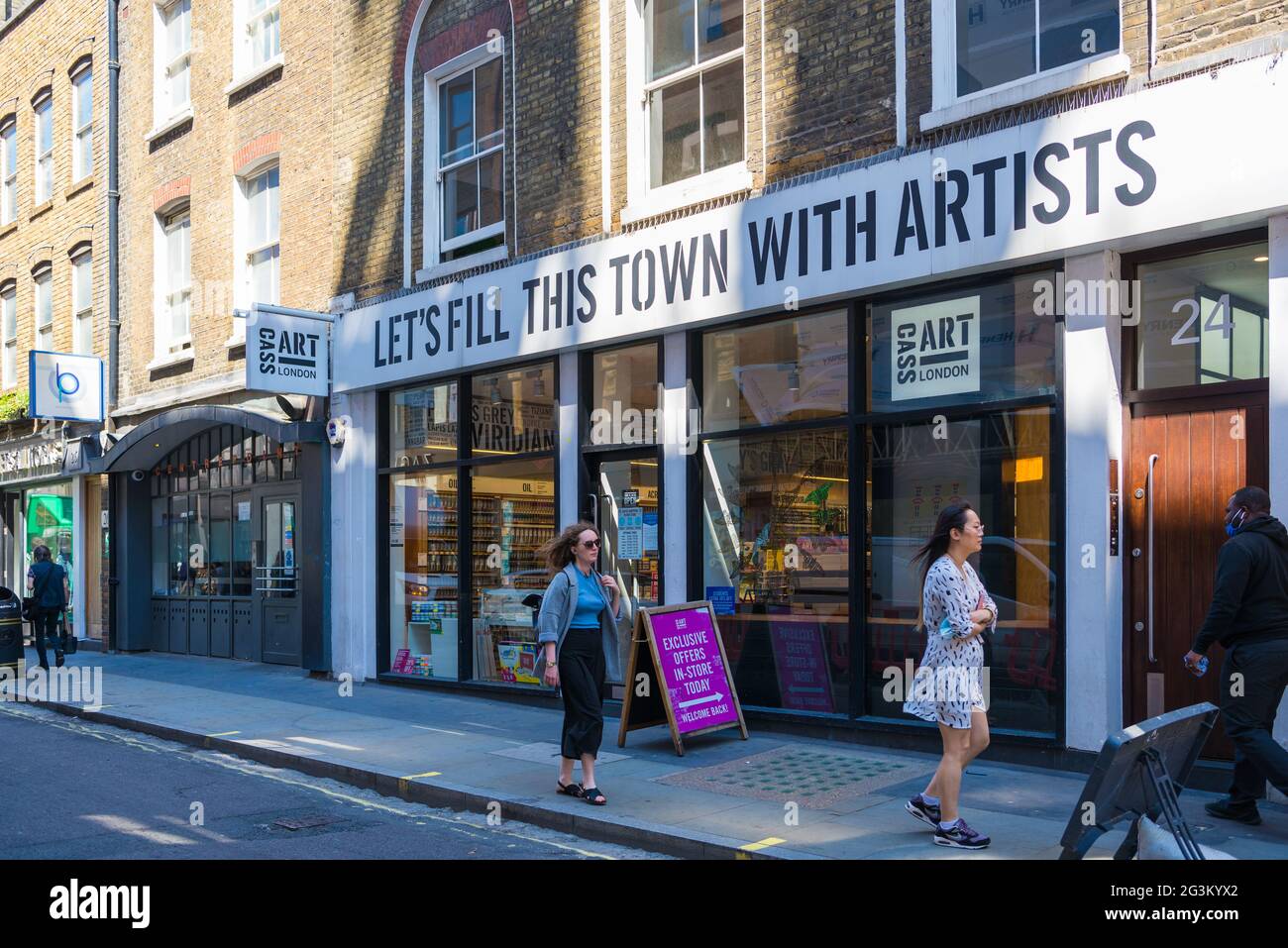 Cass art store hi-res stock photography and images - Alamy