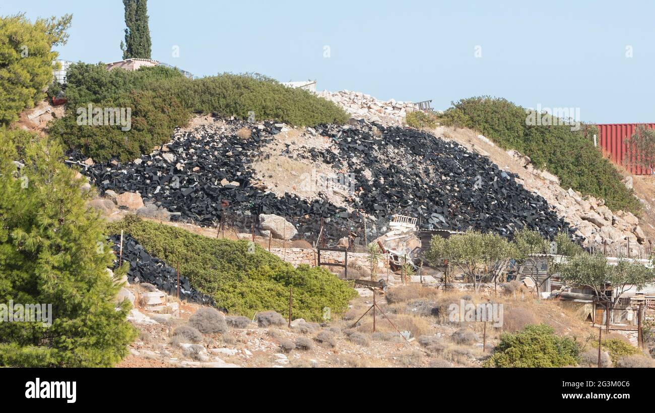 Pollution in Greece Stock Photo - Alamy
