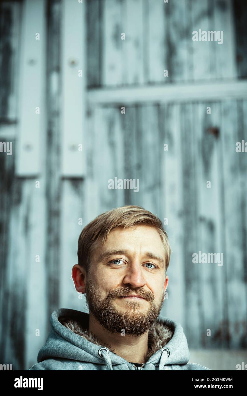 Bearded student young hi-res stock photography and images - Alamy