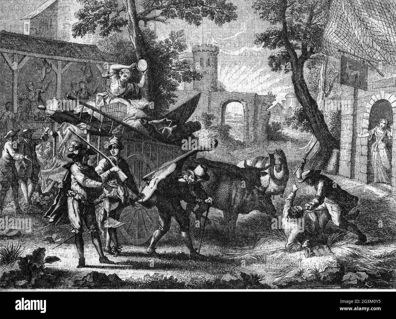 Scarron, Paul, 4. / 14.7.1610 - 7.10.1660, French author / writer ...