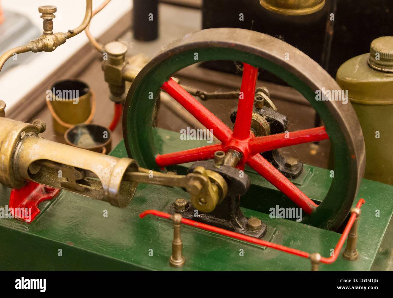 Vintage steam engine Stock Photo - Alamy