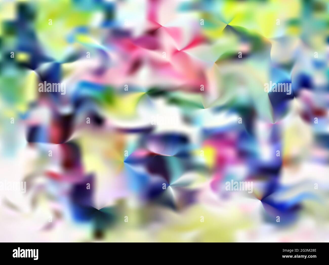 Abstract wavy red and pink gradient bokeh blur background Stock Vector ...