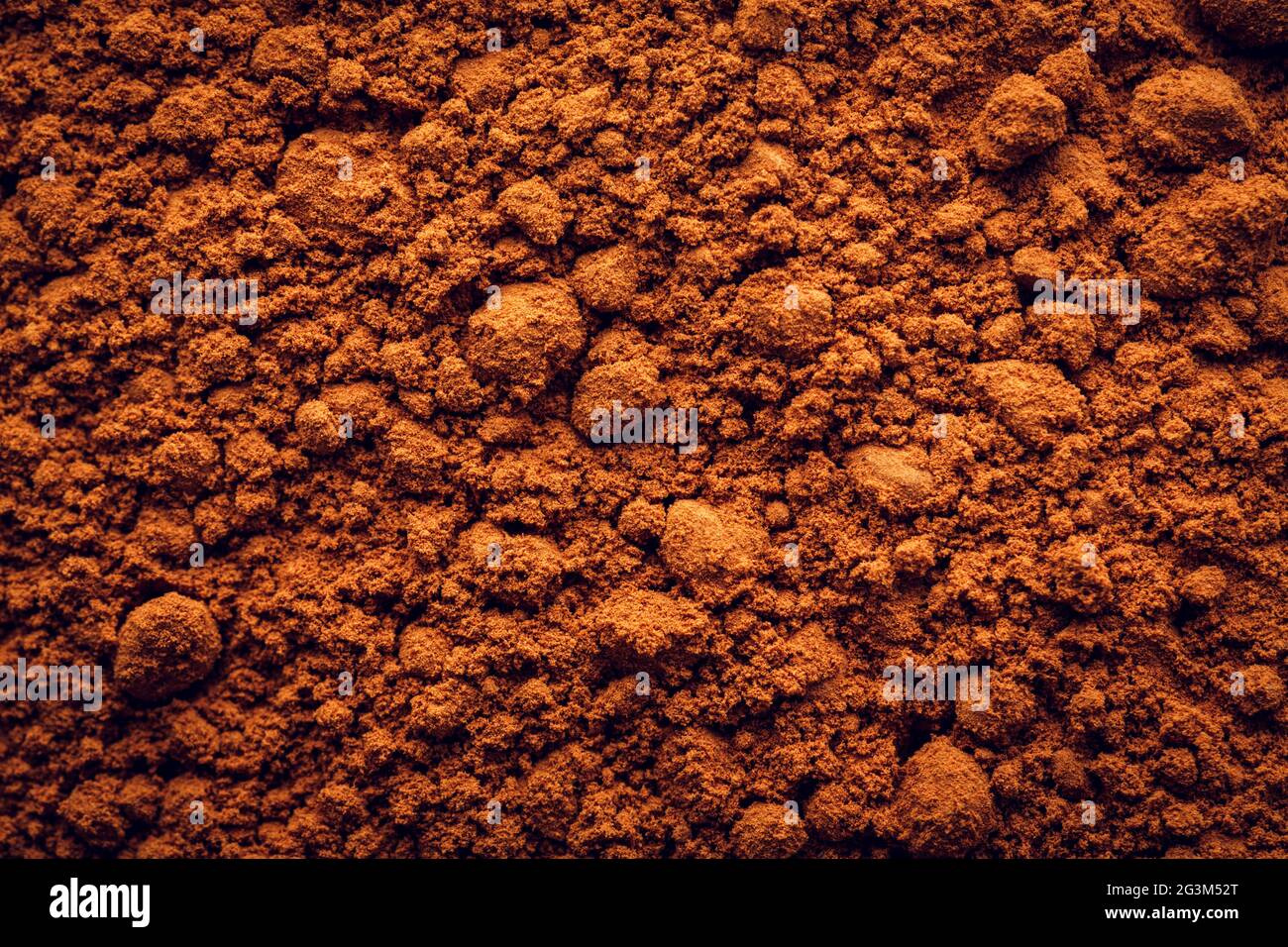 Chocolate powder macro Background Stock Photo - Alamy