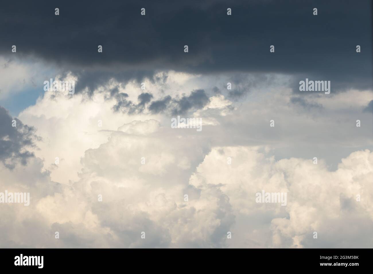volumetric beautiful clouds are dark and light, beautiful clouds in bad ...