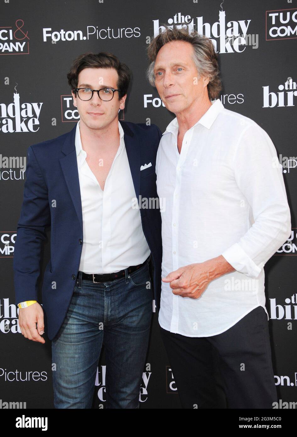 Beverly Hills, CA. 16th June, 2021. Vangel Fichtner, William Fichtner ...