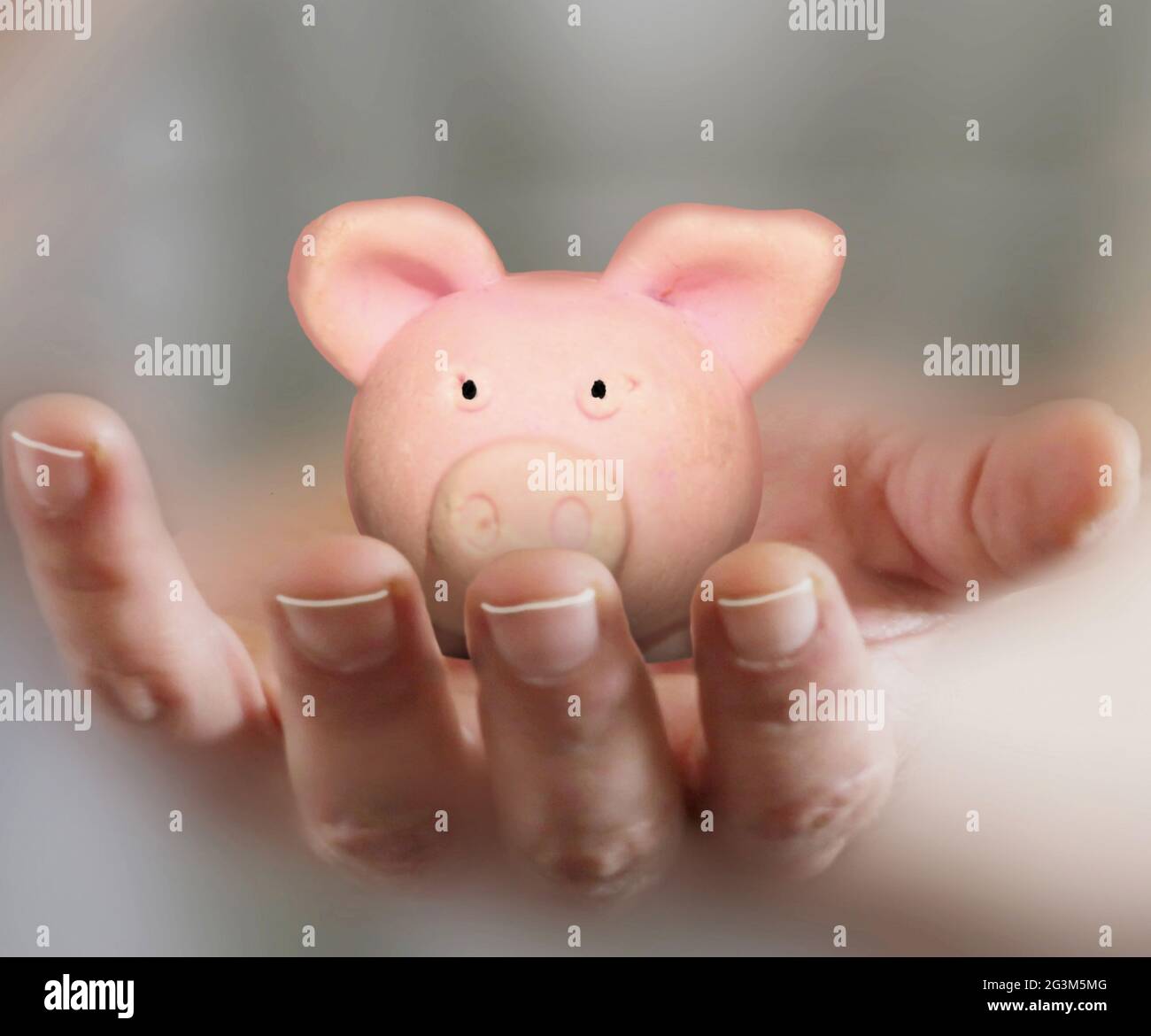 Hand penny hi-res stock photography and images - Alamy