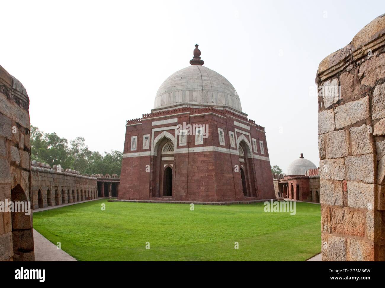 Tughlaqabad Fort and mausoleum was built in 1321 by Ghiyasud-din ...