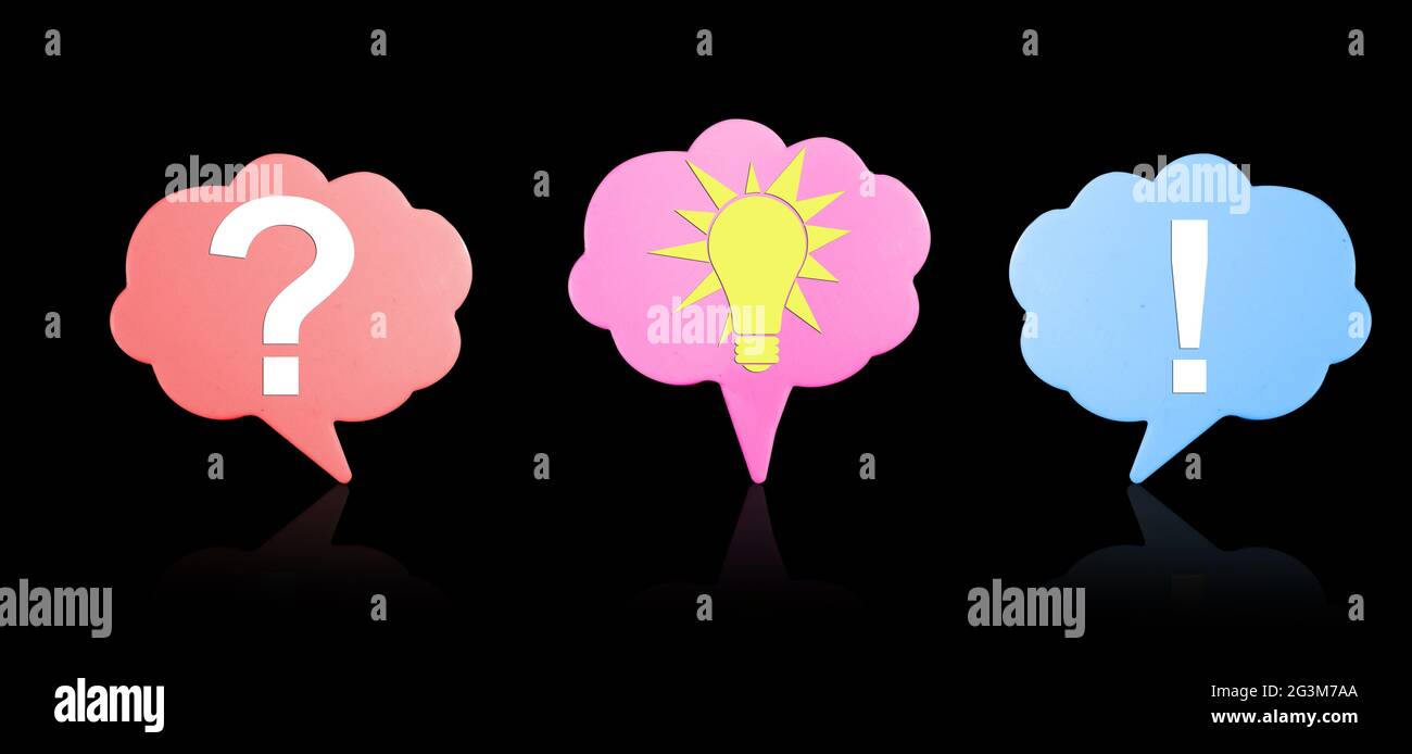 Conversation question hi-res stock photography and images - Alamy