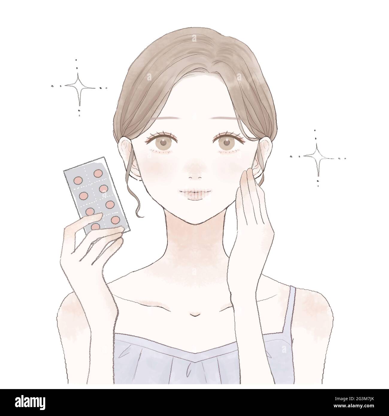 Hand tablets woman Cut Out Stock Images & Pictures - Alamy