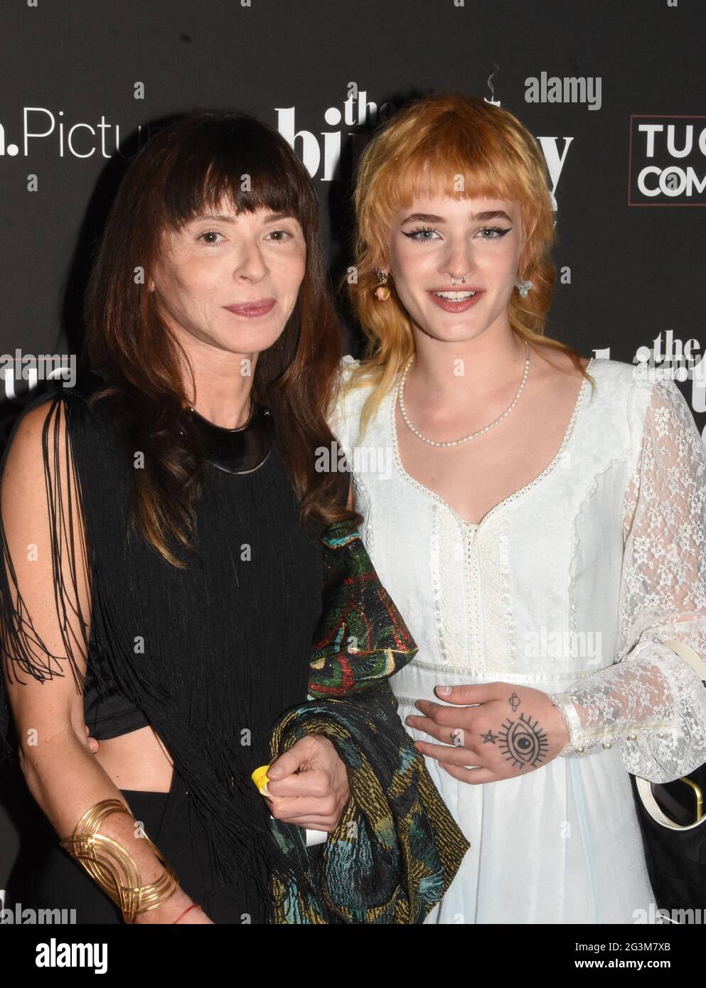 Beverly Hills, California, USA 16th June 2021 Production designer Eve McGregor and daughter ...