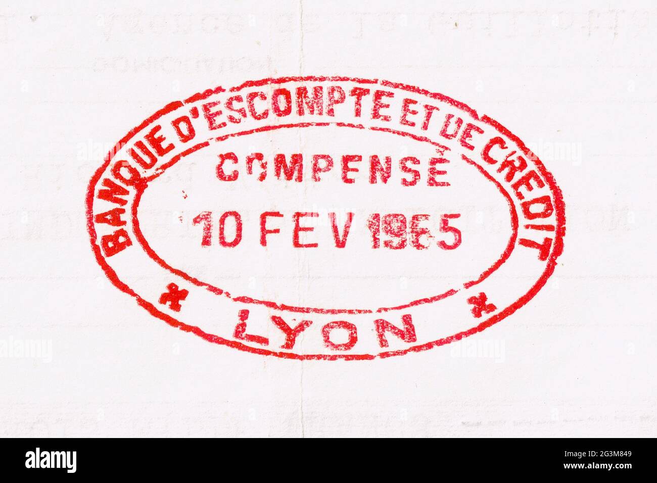 Lyon stamp hi-res stock photography and images - Alamy