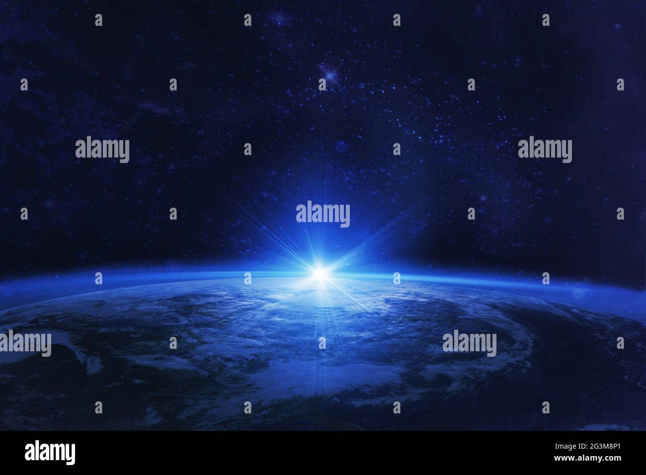 Planet Earth view Stock Photo - Alamy