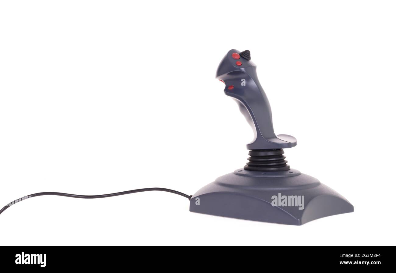 Vintage gaming joystick Stock Photo - Alamy