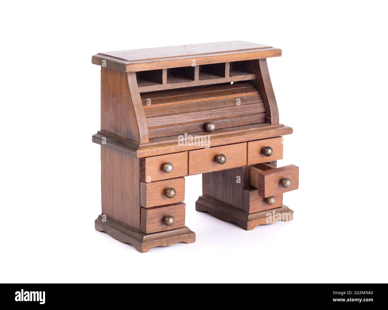 Small vintage desk Stock Photo - Alamy