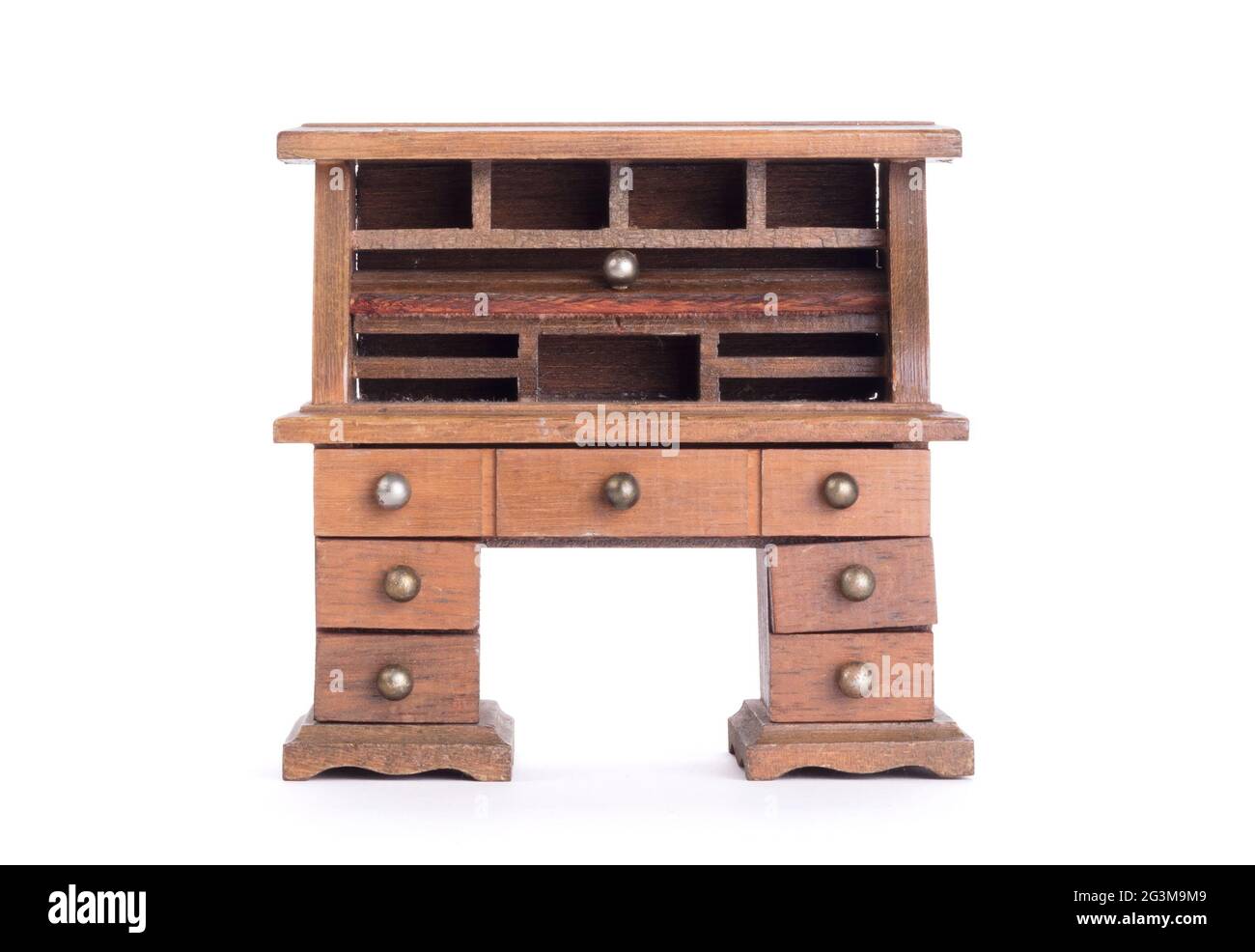 Small vintage desk Stock Photo - Alamy