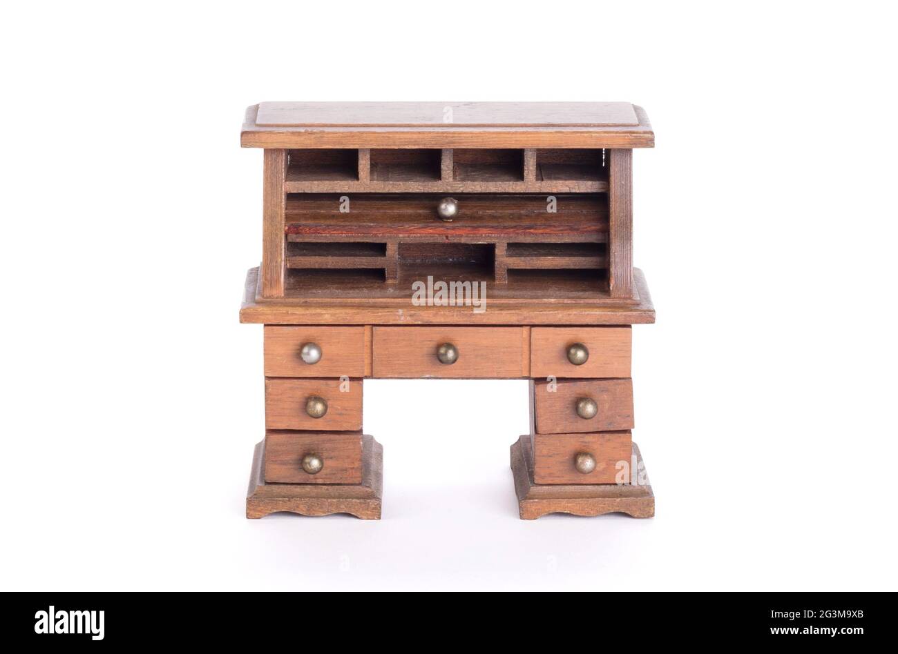 Small vintage desk Stock Photo - Alamy