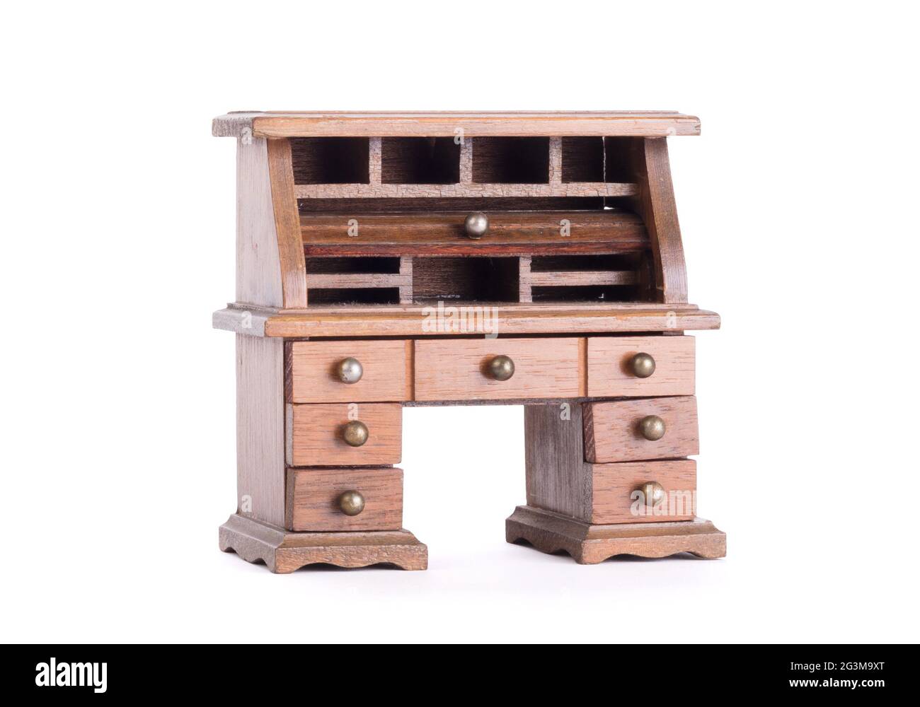 Small vintage desk Stock Photo - Alamy