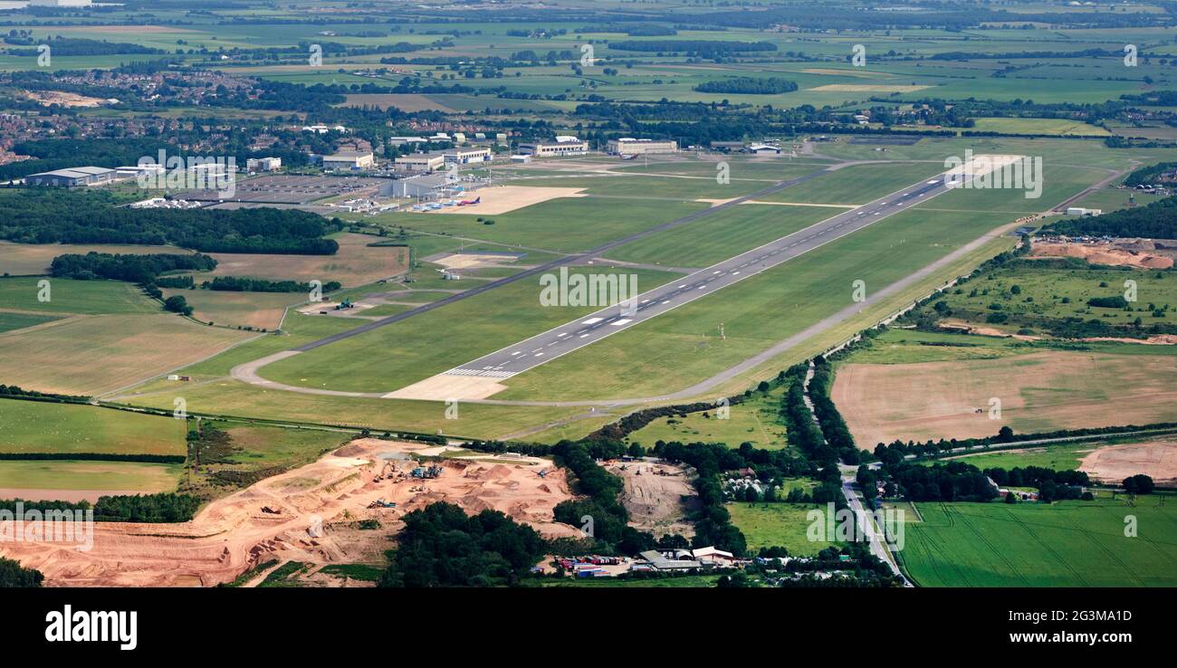 Doncaster Aerial High Resolution Stock Photography and Images - Alamy