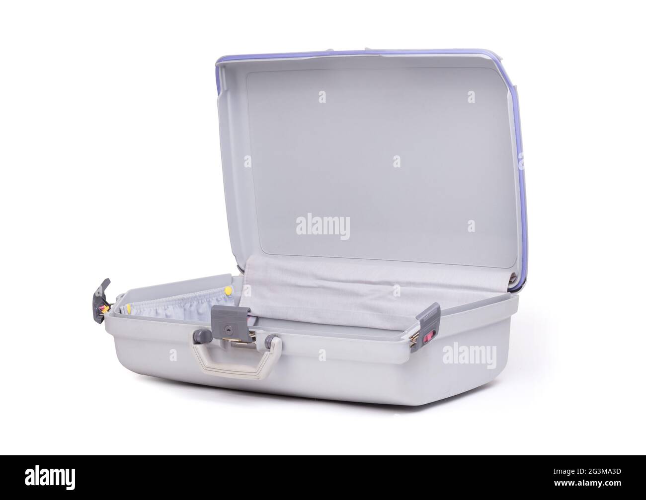 Vintage family suitcase Cut Out Stock Images & Pictures - Alamy