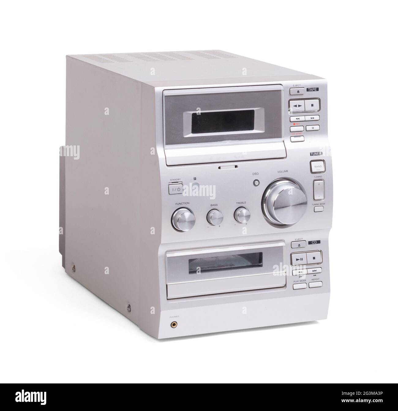 Mini audio component Stock Photo - Alamy