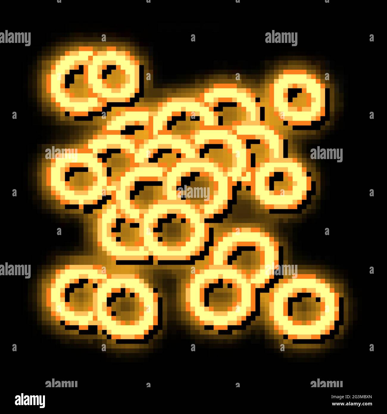 soy beans neon glow icon illustration Stock Vector Image & Art - Alamy