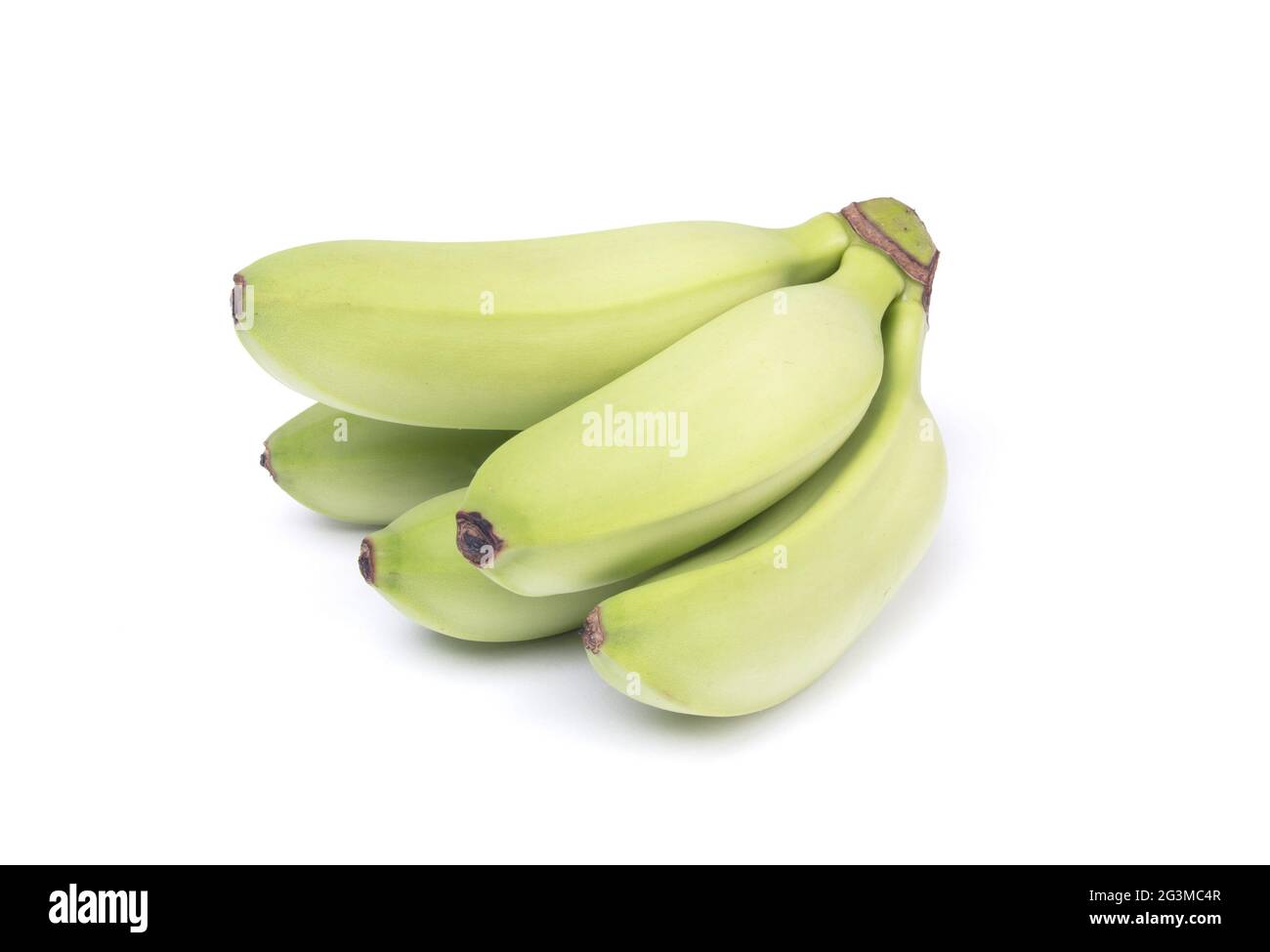 Small tropical banana cluster Stock Photo - Alamy