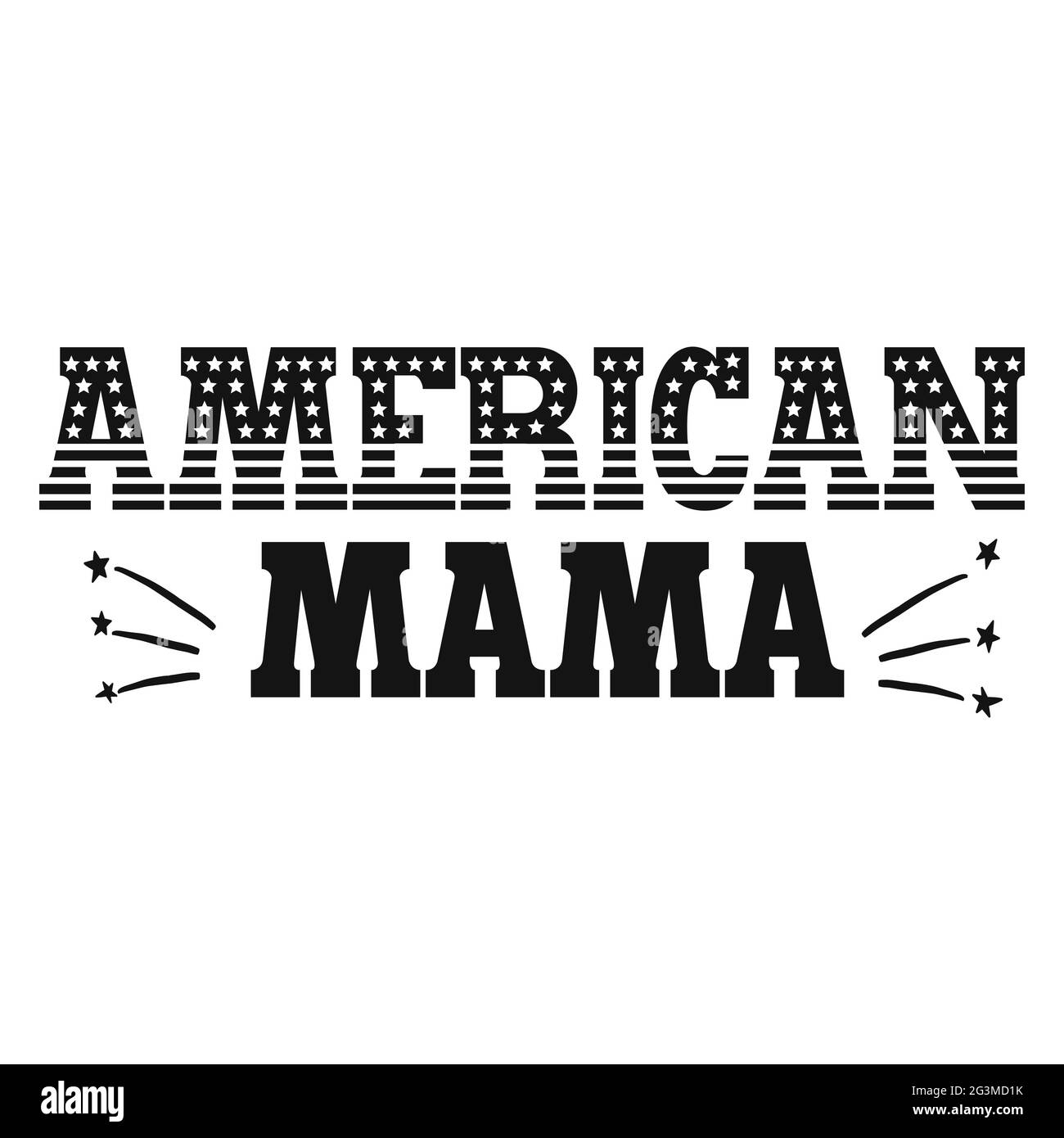 American family design Cut Out Stock Images & Pictures - Alamy