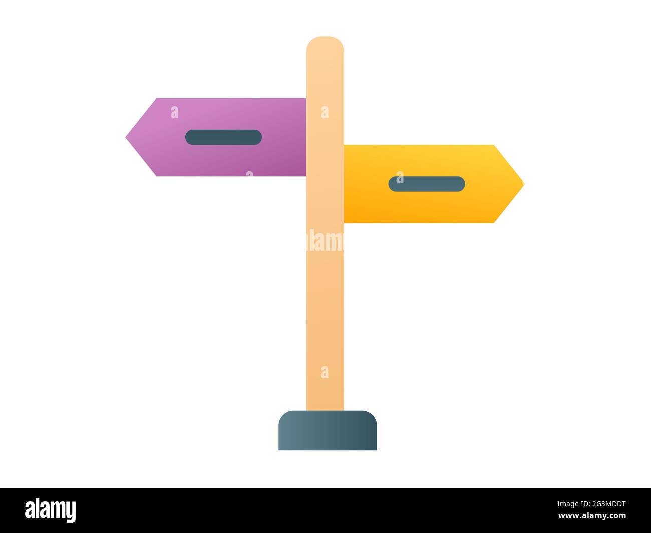 signboard single isolated icon with smooth style vector illustration ...