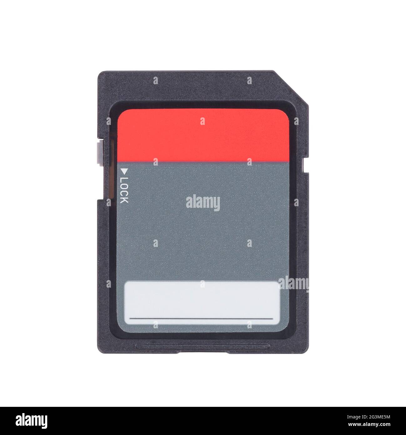 Memory card isolated on white background Stock Photo - Alamy